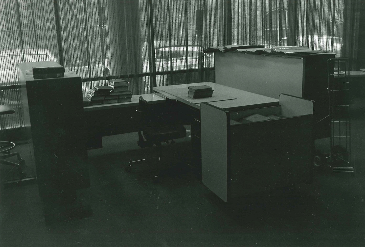 Lawrence Public Library interior - Digital Commonwealth