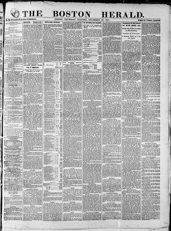 The Boston Herald. December 30, 1875 - Digital Commonwealth
