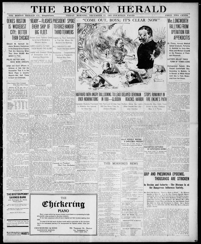 The Boston Herald. December 13, 1907 - Digital Commonwealth