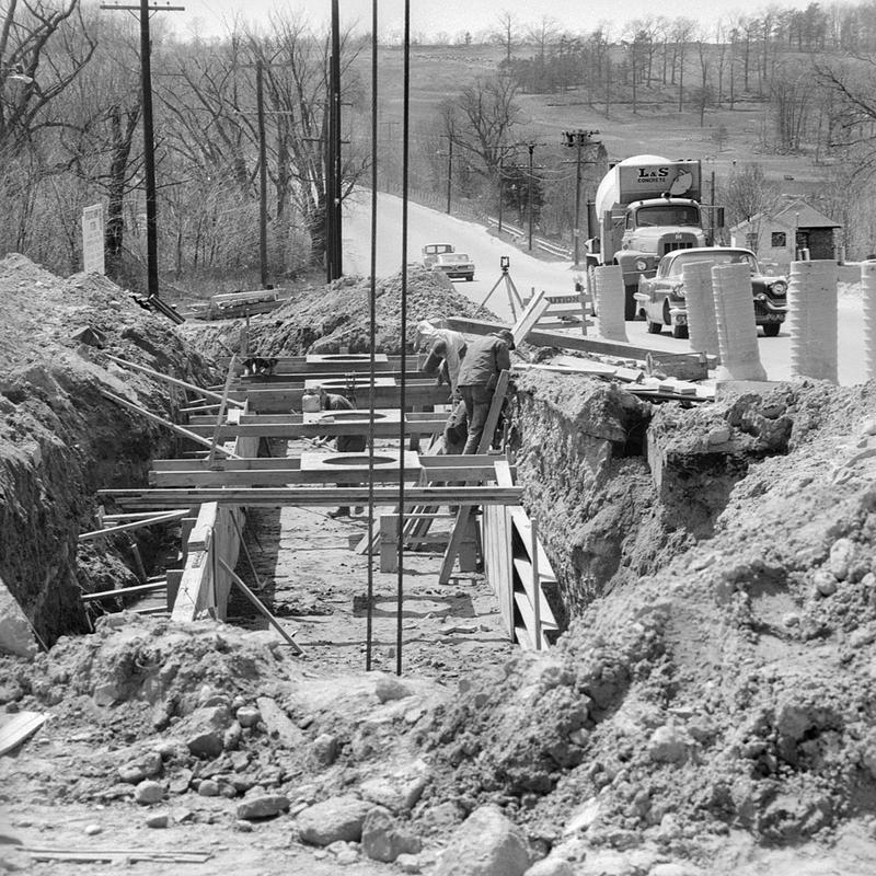 Highway Route 140 construction - Digital Commonwealth