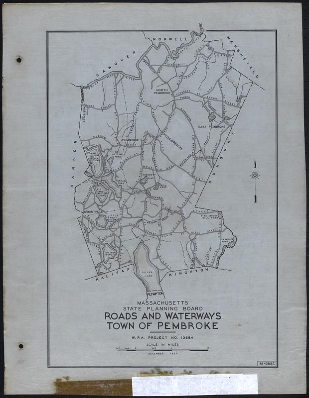 Roads and Waterways Town of Pembroke - Digital Commonwealth