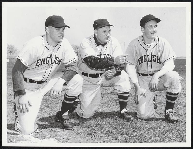 English High. Ted Larsen Co-Capt + P - Coach William Steward Jr. Bill ...