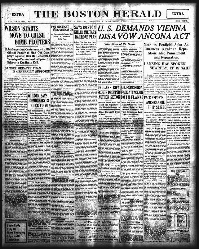 The Boston Herald. December 09, 1915 - Digital Commonwealth