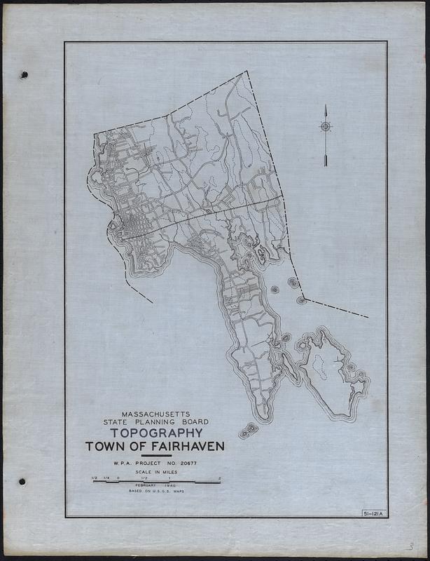 Topography Town of Fairhaven - Digital Commonwealth
