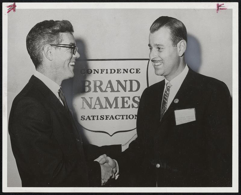 Receives Award -- Herbert A. Abramson, right, president of Silver Lake ...