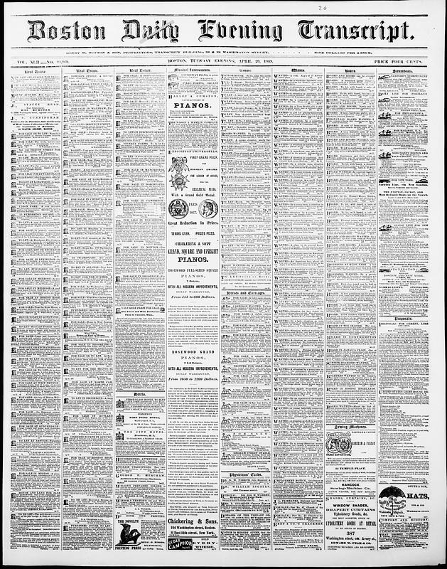Boston Daily Evening Transcript - Digital Commonwealth