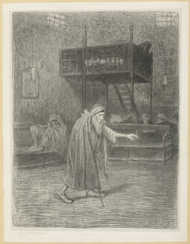 Blind Jew, Alphonse Levy - Digital Commonwealth