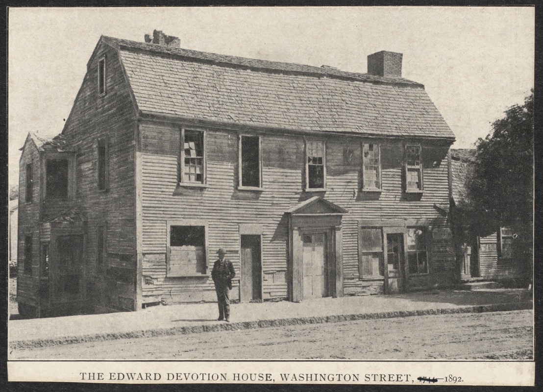 Edward Devotion, Jr. house, Washington St. - Digital Commonwealth