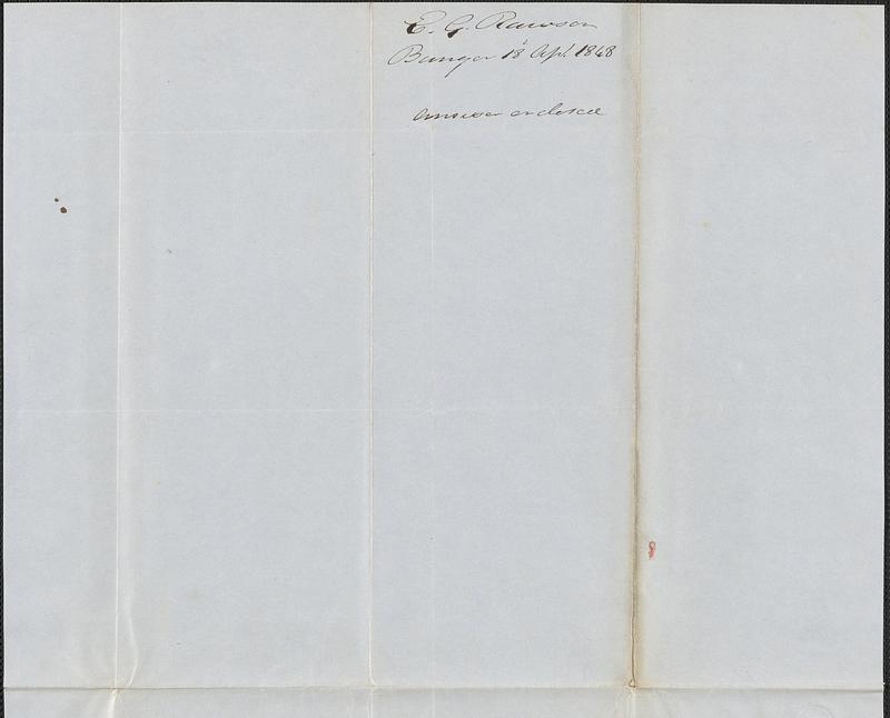E. G. Rawson to George Coffin, 18 April 1848 - Digital Commonwealth