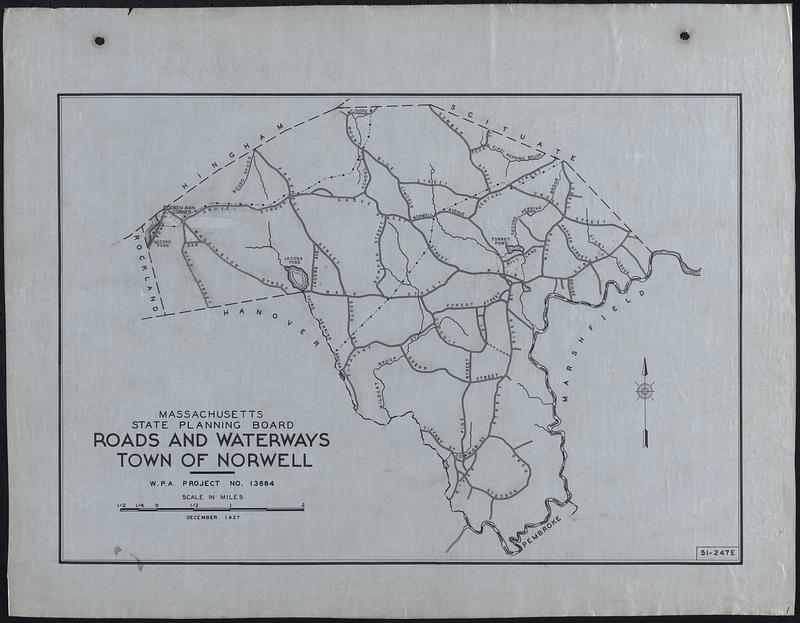 Roads and Waterways Town of Norwell - Digital Commonwealth