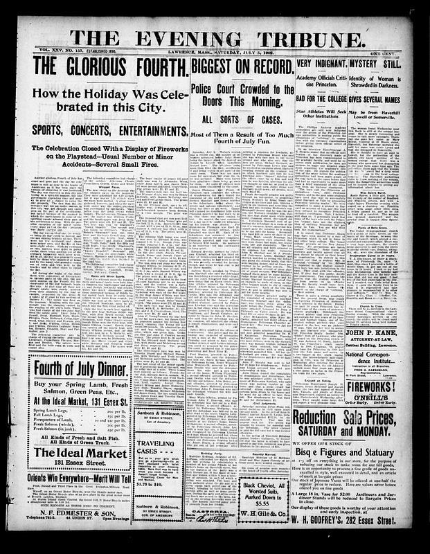 The Evening Tribune. July 05, 1902 - Digital Commonwealth