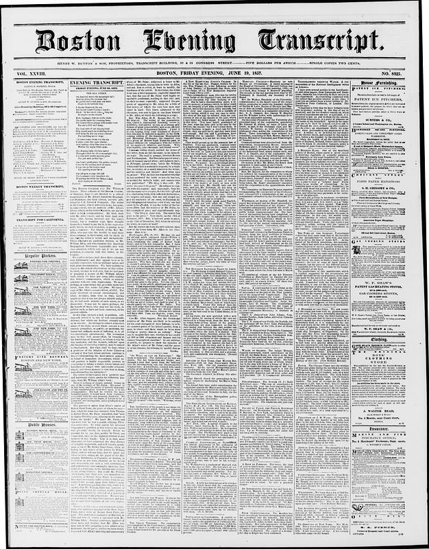 Boston Evening Transcript - Digital Commonwealth