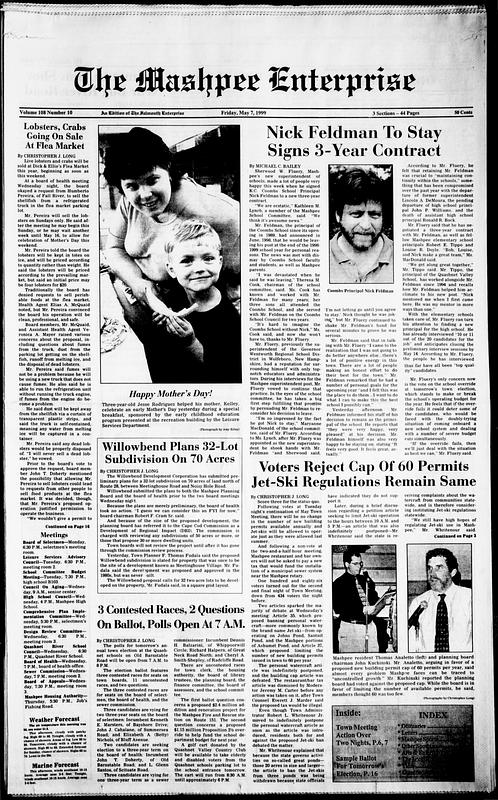 The Mashpee Enterprise. May 07, 1999 - Digital Commonwealth