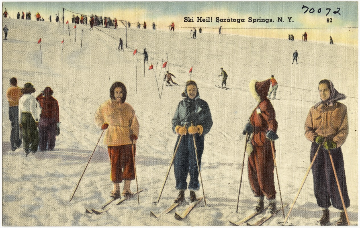 Ski Heil! Saratoga Springs, N. Y. - Digital Commonwealth