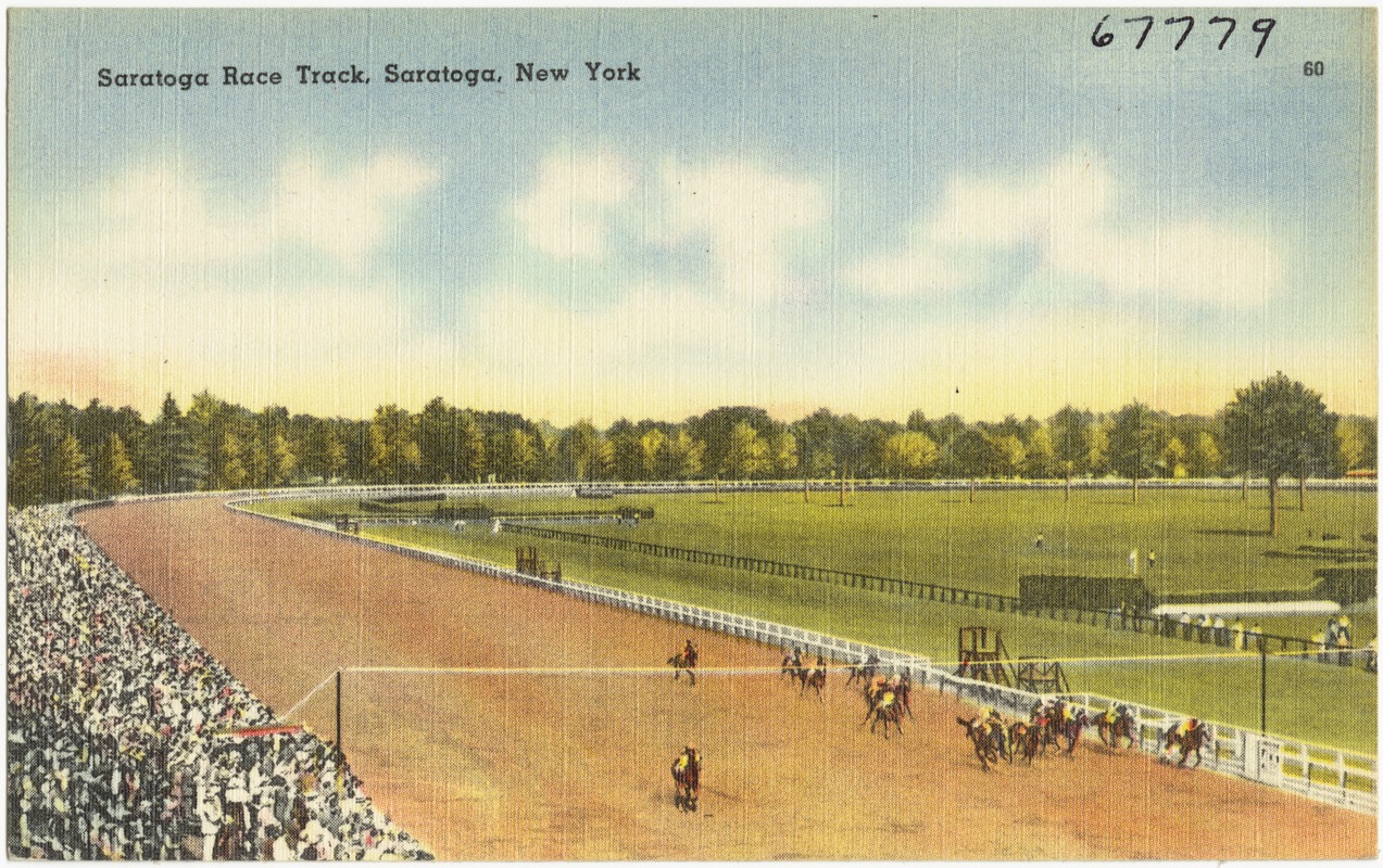 Saratoga Race Track, Saratoga, New York - Digital Commonwealth