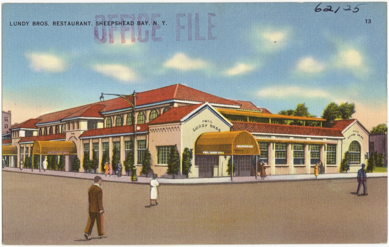 Lundy Bros. Restaurant, Sheepshead Bay, N. Y. - Digital Commonwealth