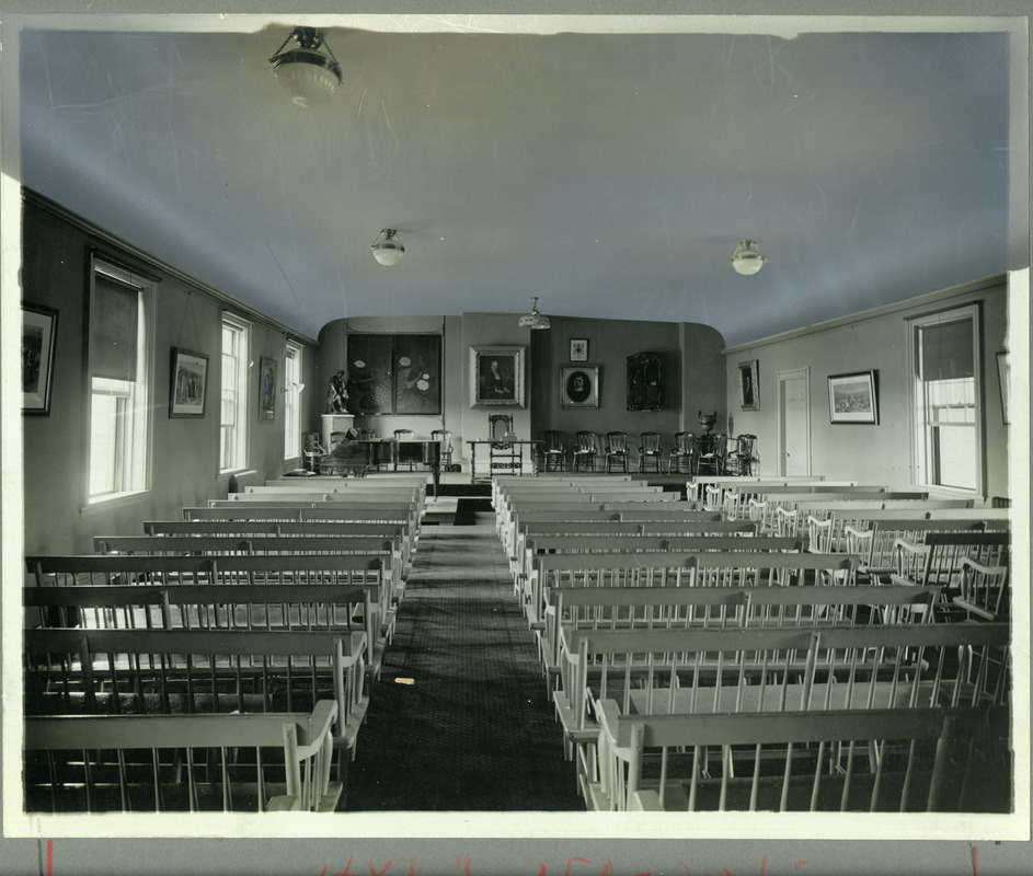 Abbot Hall (interior) - Digital Commonwealth