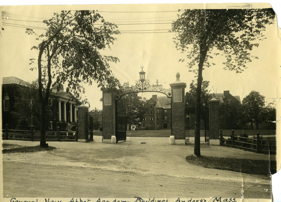 Abbot Academy buildings (general view) - Digital Commonwealth