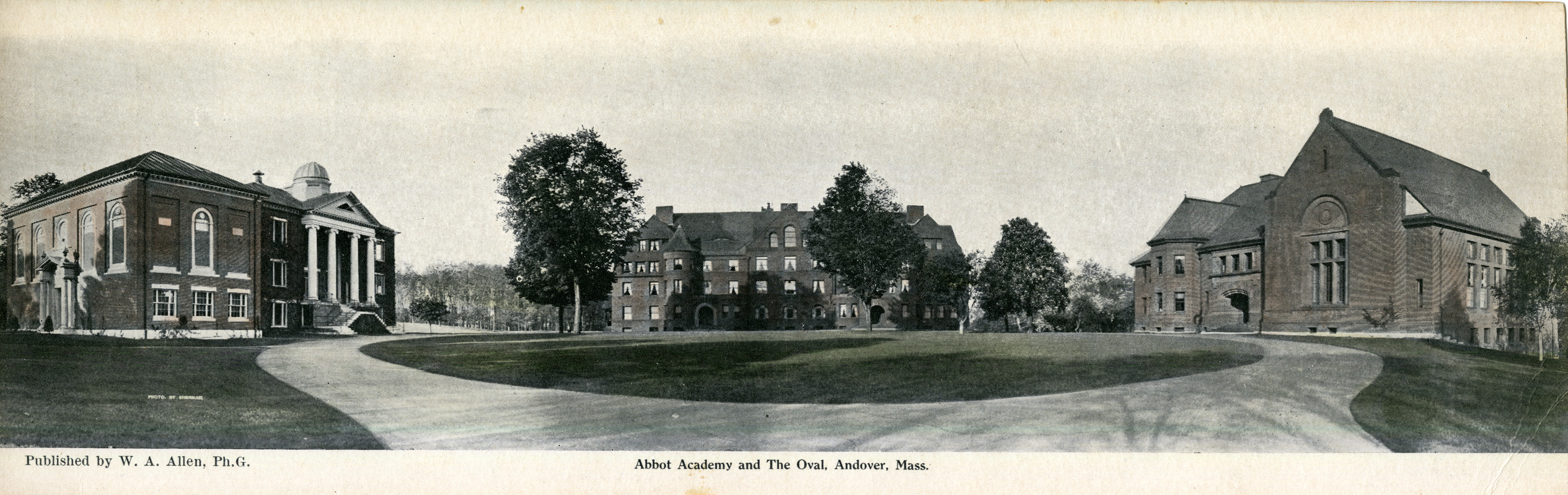 Abbot Academy and the Oval - Digital Commonwealth