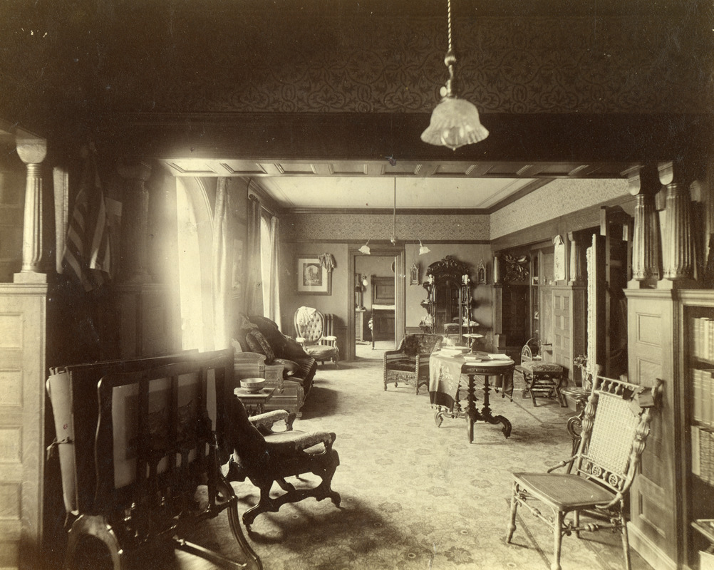 Draper Hall McKeen rooms - Digital Commonwealth