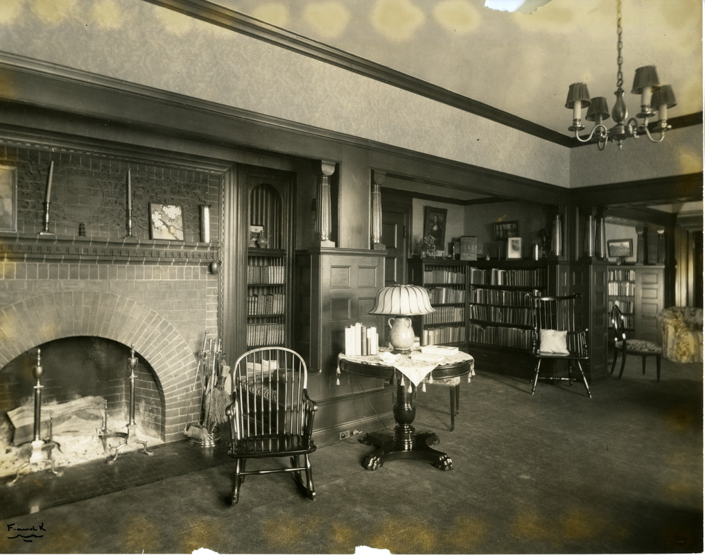 Draper Hall McKeen rooms - Digital Commonwealth