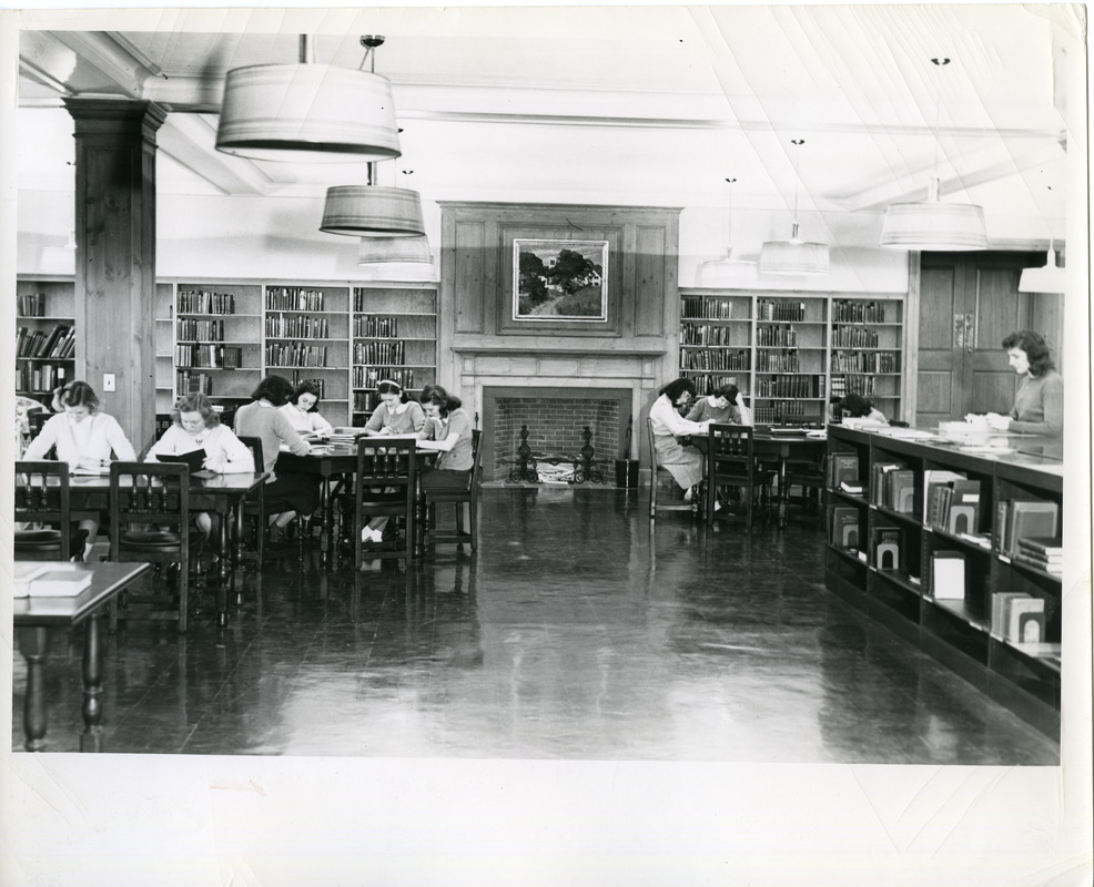 Draper Hall Library (Abbot Academy) - Digital Commonwealth