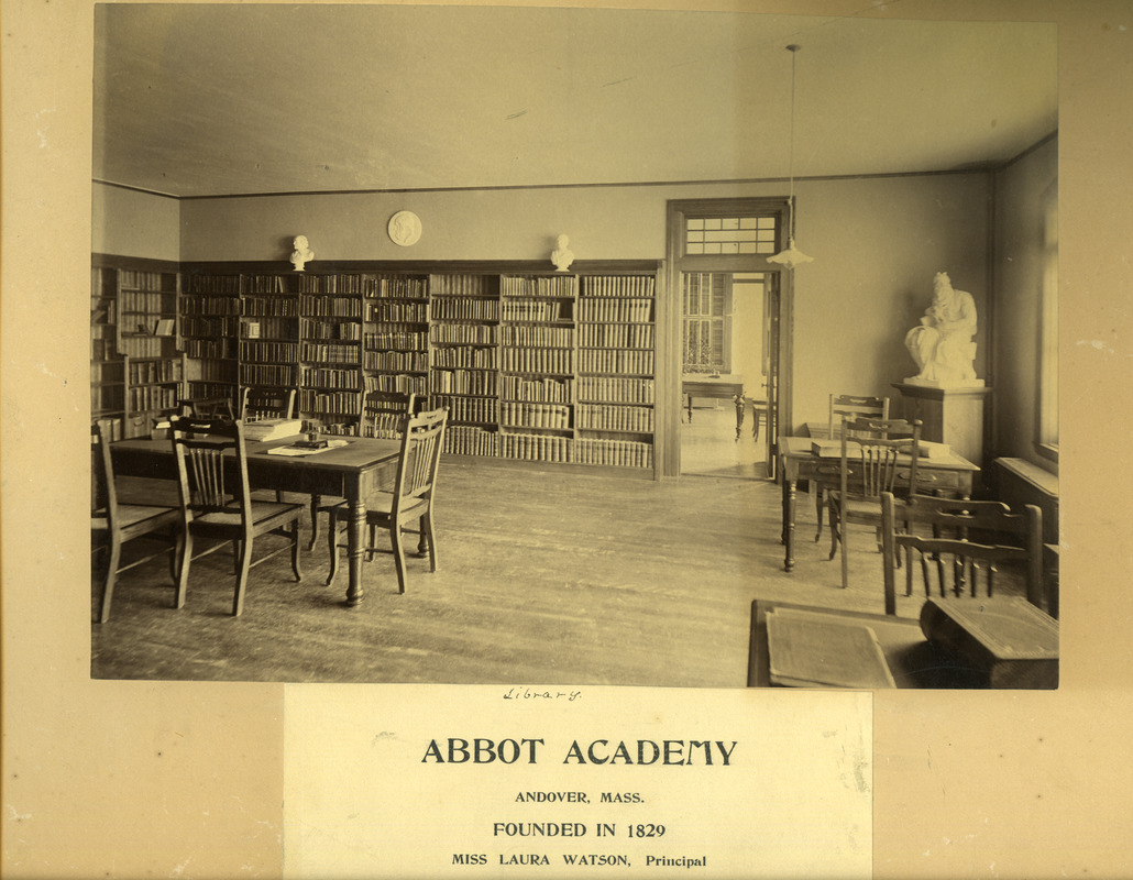 Draper Hall Library (Abbot Academy) - Digital Commonwealth