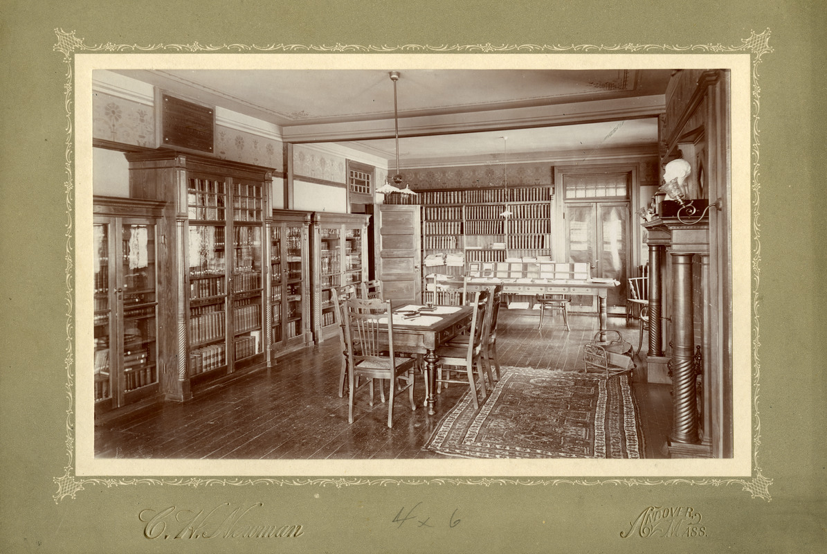 Draper Hall Library (Abbot Academy) - Digital Commonwealth