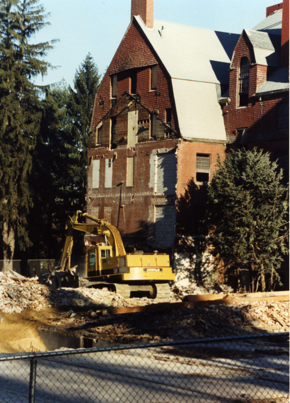 Draper Hall Renovation (exterior) - Digital Commonwealth