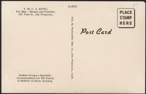 Y.M.C.A. Hotel 351 Turk Street, San Francisco, Calif. (entrance ...