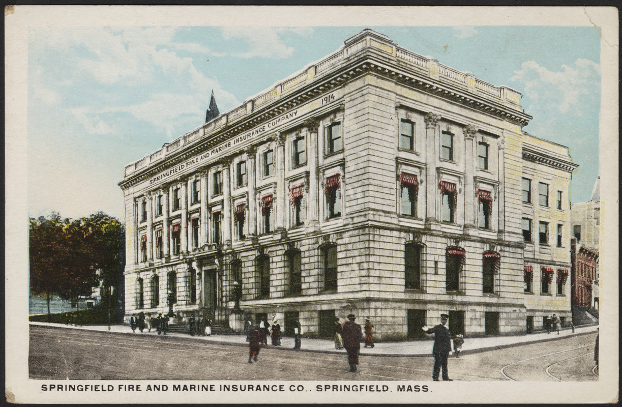 Springfield Fire and Marine Insurance Co., Springfield, Mass. - Digital ...