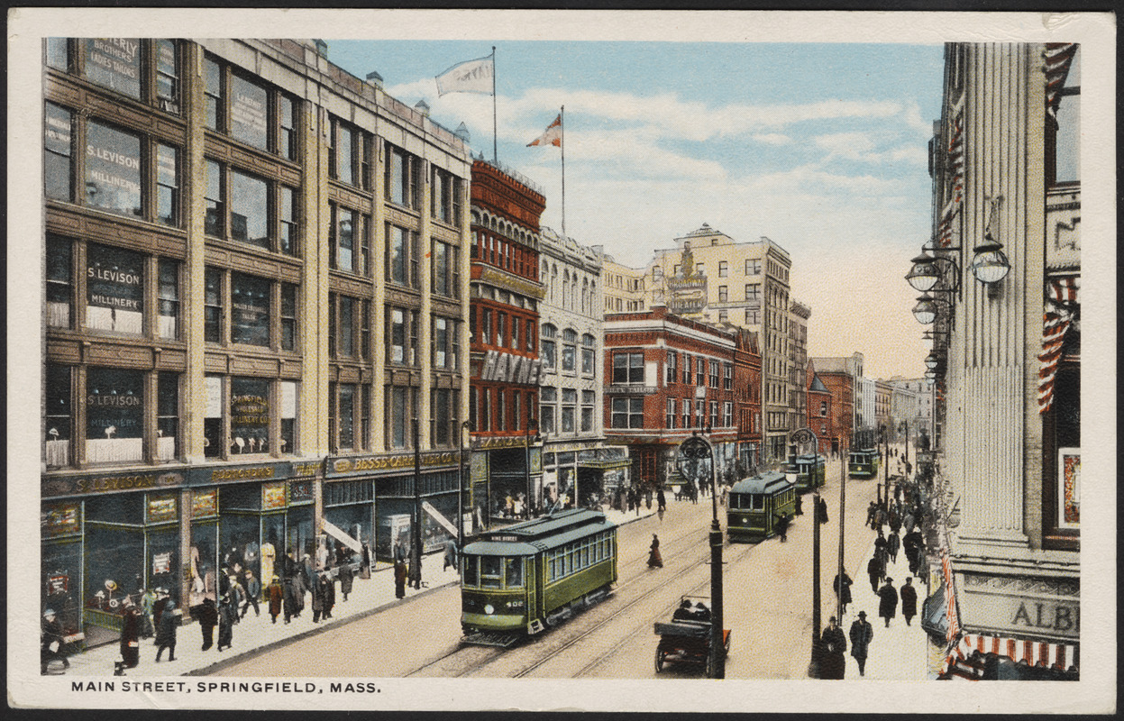 Main Street, Springfield, Mass. - Digital Commonwealth