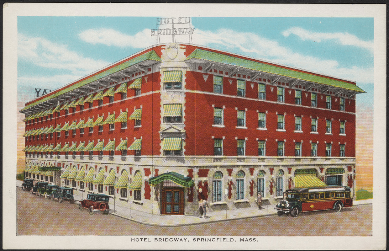 Hotel Bridgway, Springfield, Mass. - Digital Commonwealth