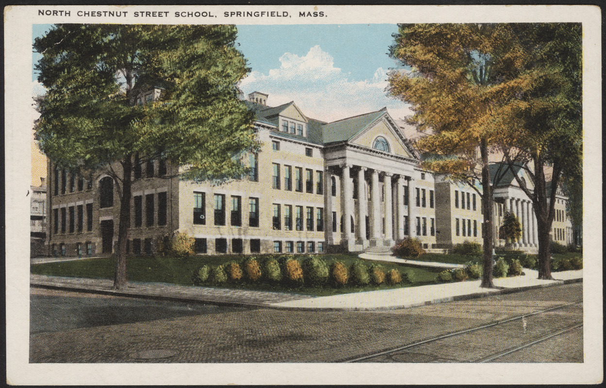 North Chestnut Street School, Springfield, Mass. - Digital Commonwealth