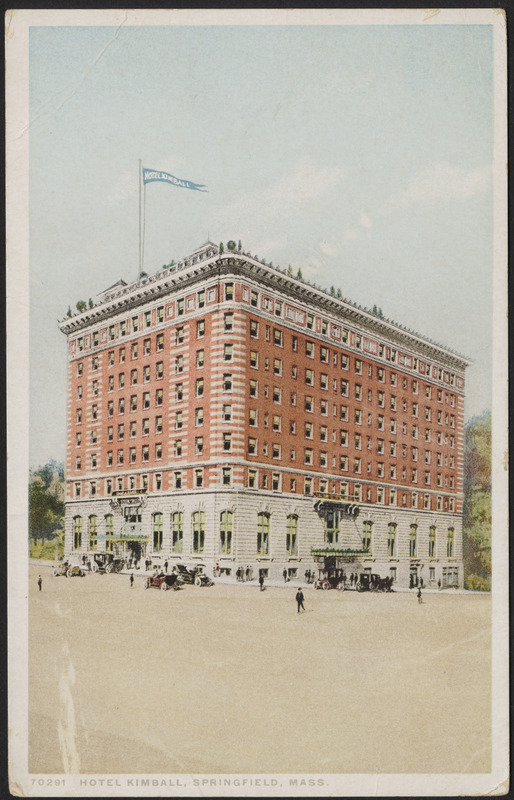 Hotel Kimball, Springfield, Mass. - Digital Commonwealth