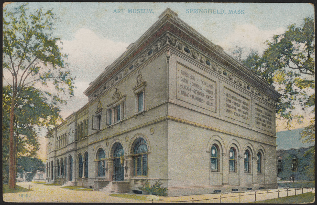 Art Museum, Springfield, Mass. - Digital Commonwealth