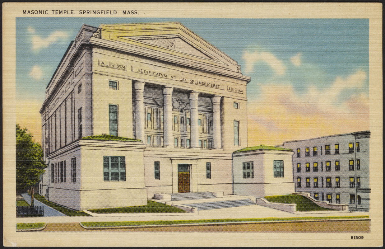 Masonic Temple, Springfield, Mass. - Digital Commonwealth