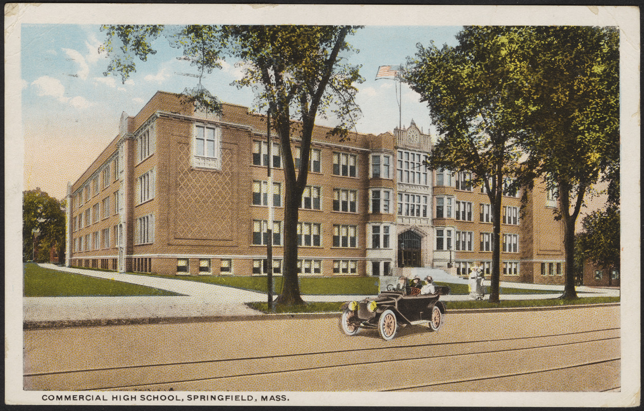 Commercial High School, Springfield, Mass. - Digital Commonwealth