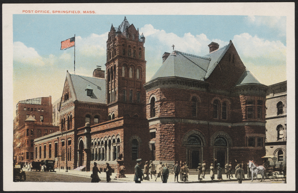Post office, Springfield, Mass. - Digital Commonwealth