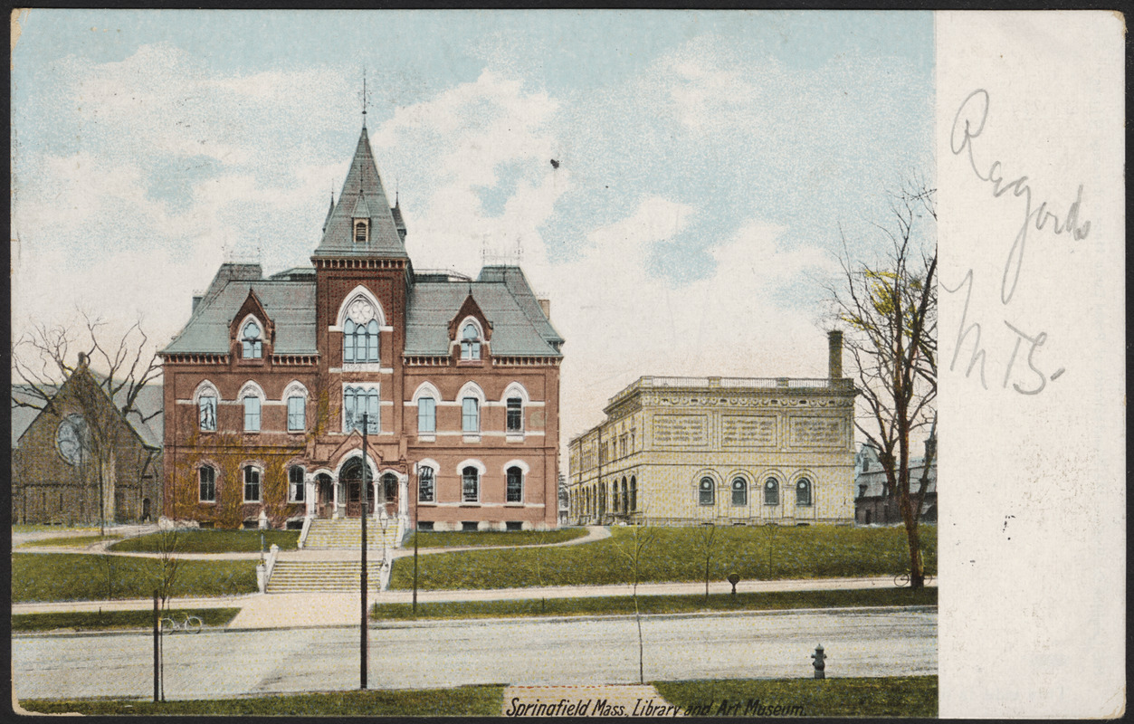 Springfield. Mass. Library and art museum - Digital Commonwealth