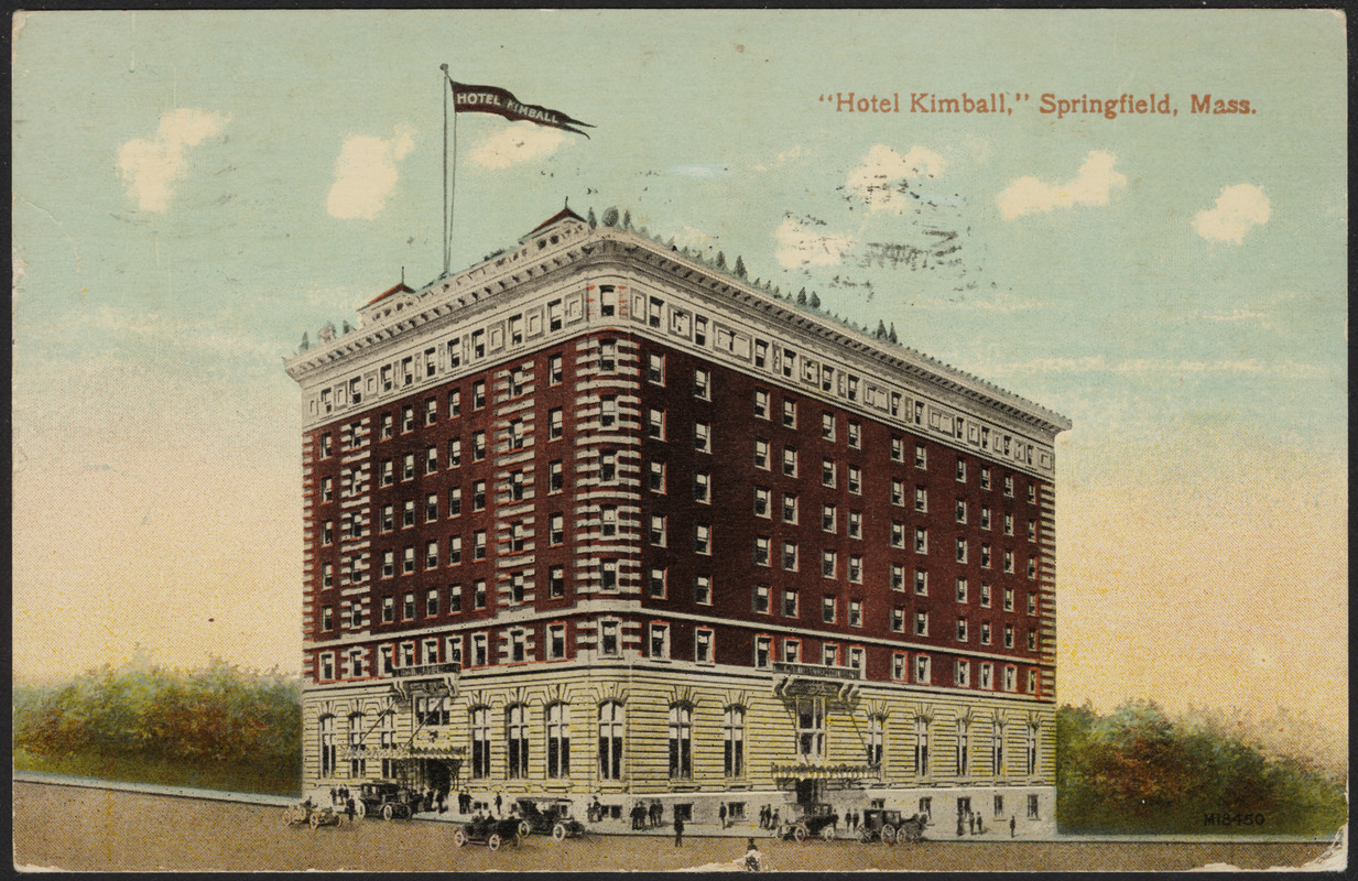 "Hotel Kimball," Springfield, Mass. - Digital Commonwealth