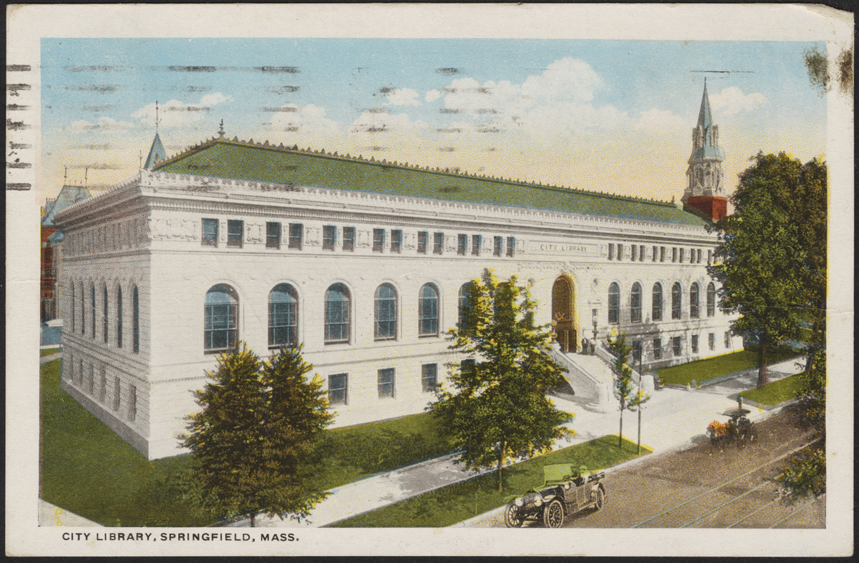 City Library, Springfield, Mass. - Digital Commonwealth