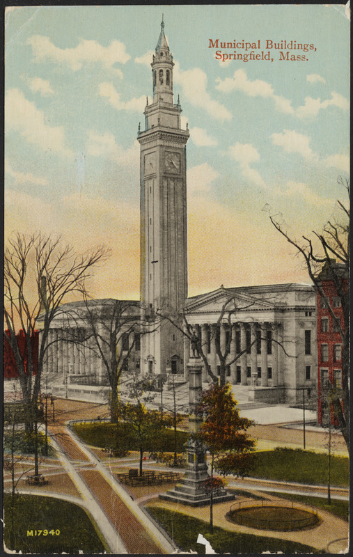 Municipal buildings, Springfield, Mass. - Digital Commonwealth