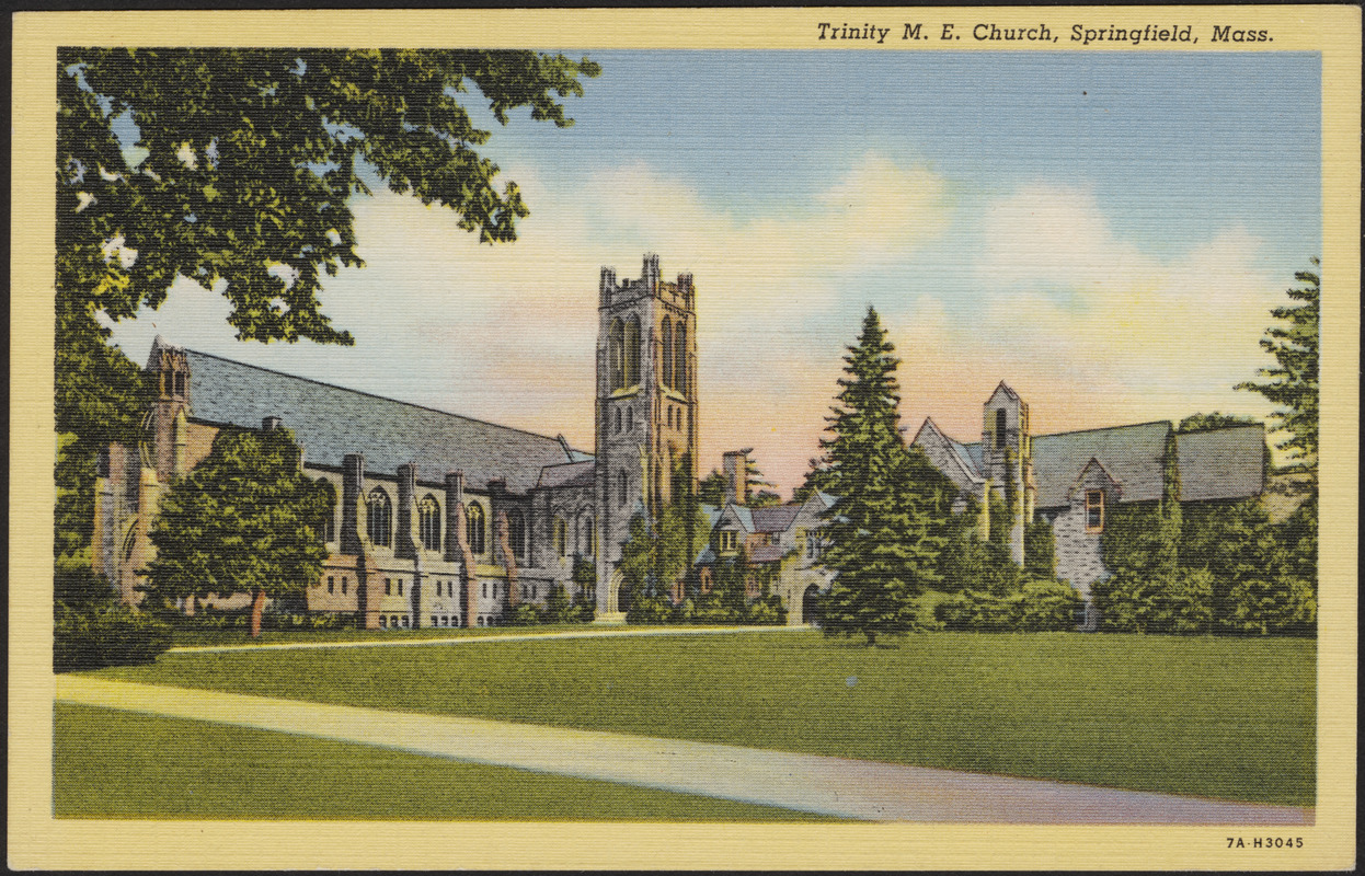 Trinity M. E. Church, Springfield, Mass. - Digital Commonwealth