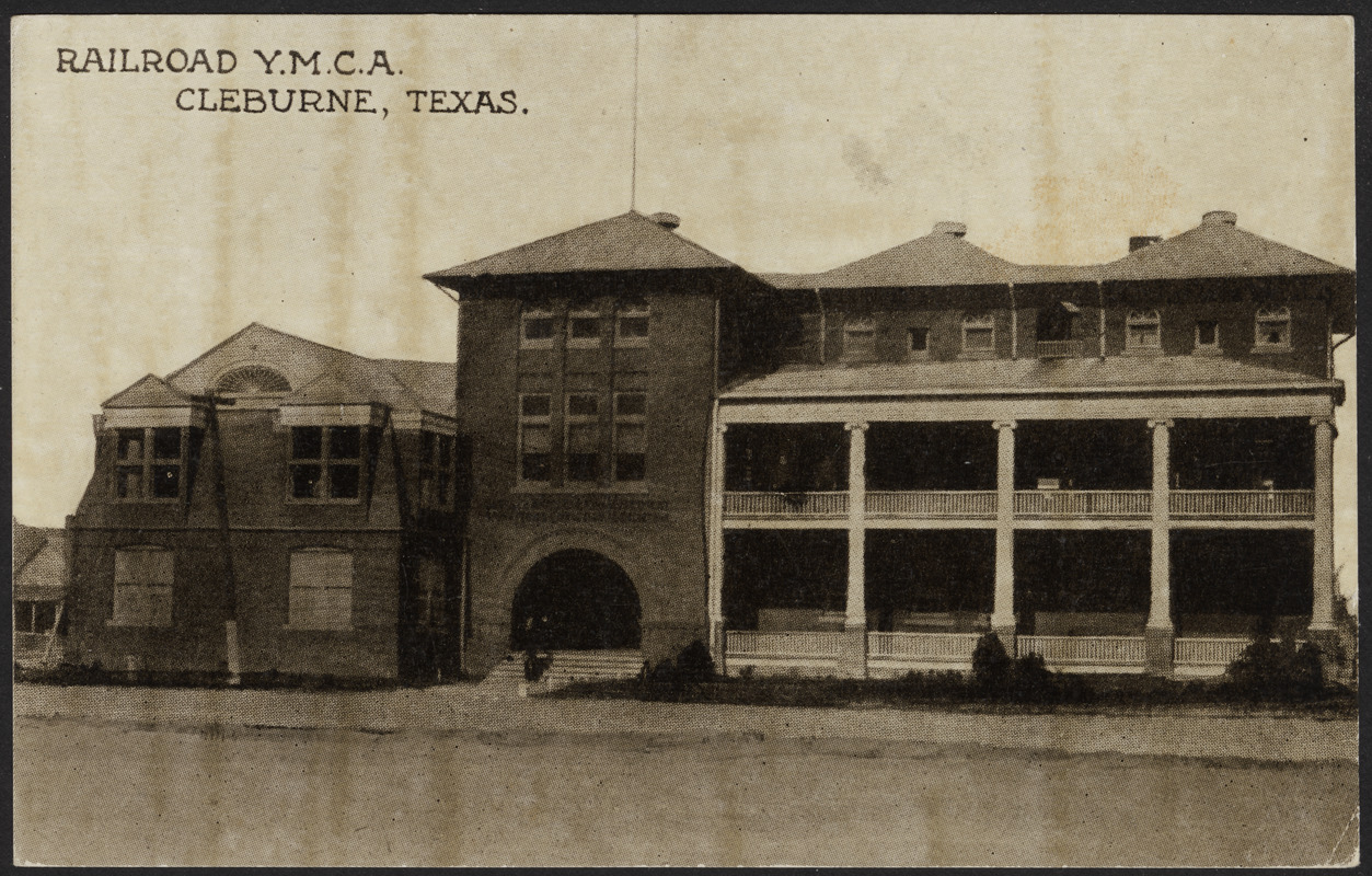 Railroad Y.M.C.A. Cleburne, Texas - Digital Commonwealth
