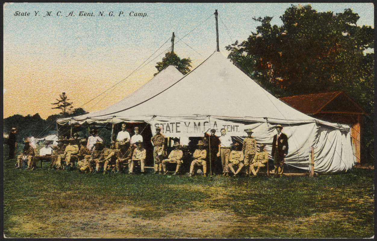State Y.M.C.A. Tent N.G.P. Camp - Digital Commonwealth