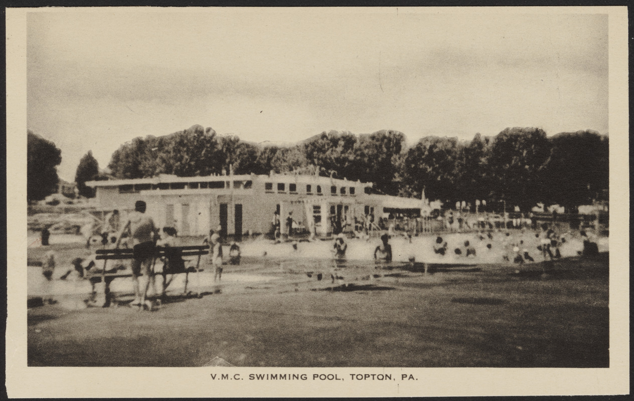 V.M.C. swimming pool, Topton, Pa. - Digital Commonwealth