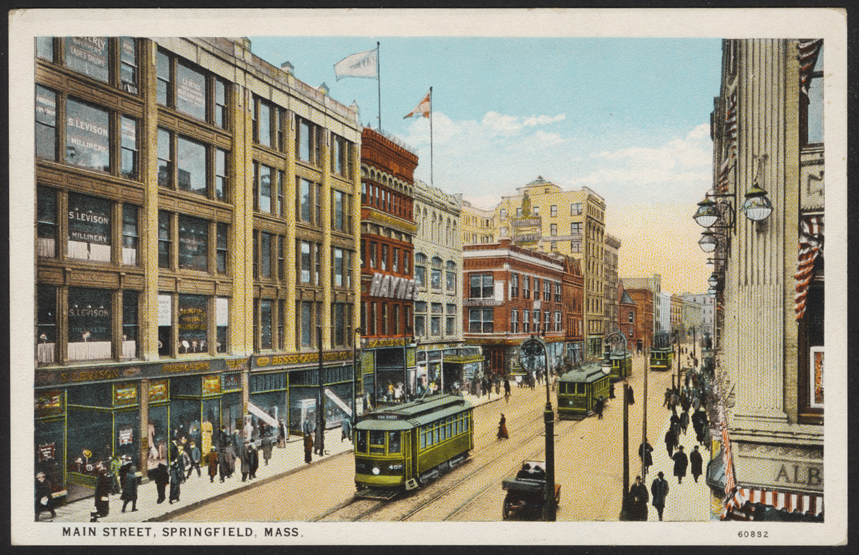 Main Street, Springfield, Mass. - Digital Commonwealth