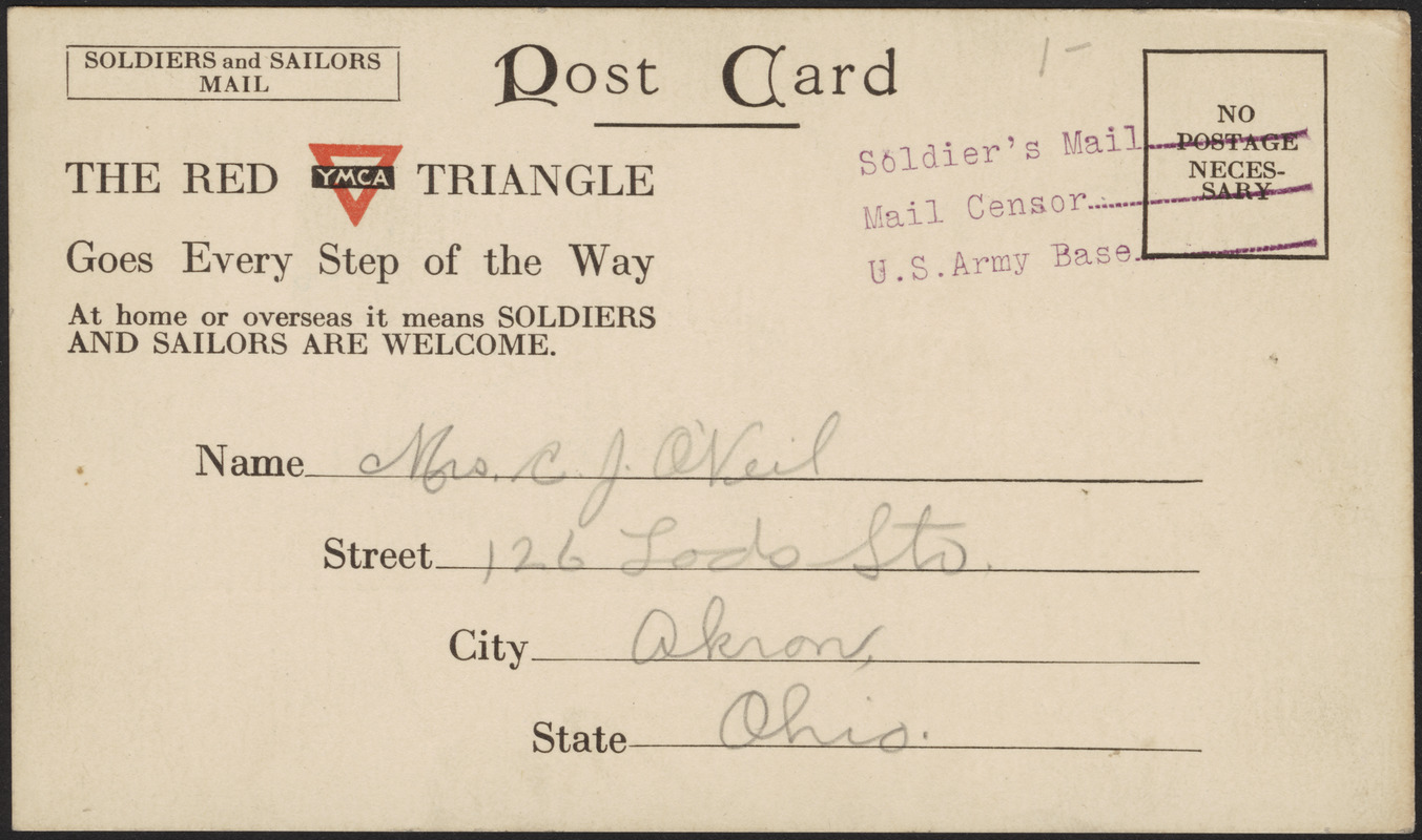 The Red Triangle goes every step of the way - Digital Commonwealth