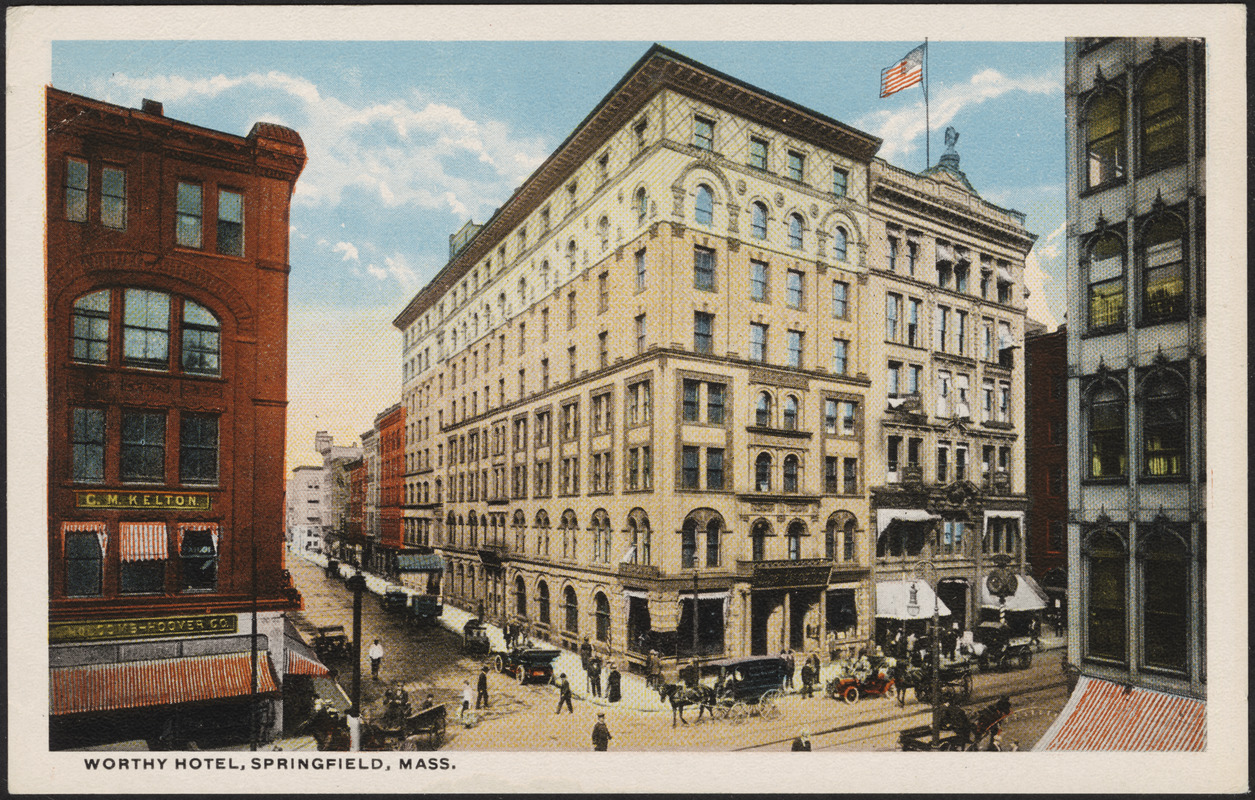 Worthy Hotel, Springfield, Mass. - Digital Commonwealth